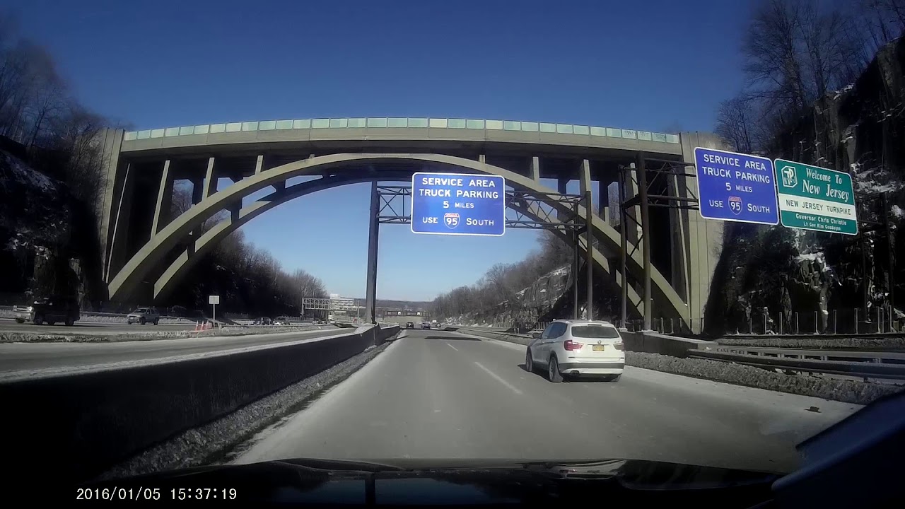 Guess what happened while driving from New York to Rahway, NJ - YouTube