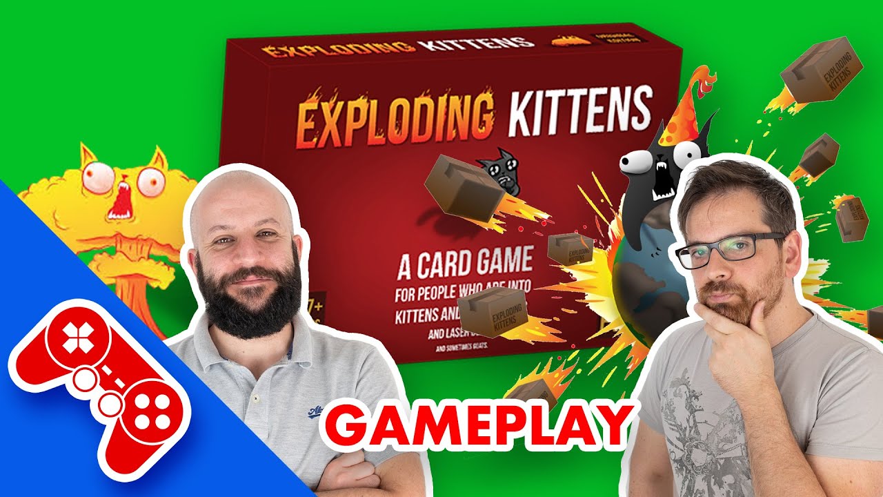 Exploding Kittens - Gameplay ITA - Attenzione gattini esplosivi!!! - YouTube