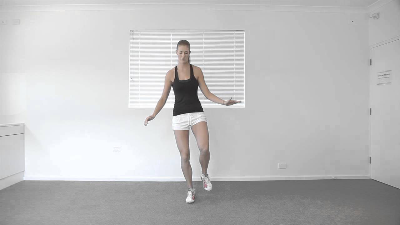 Single leg star hop 2 1 - YouTube