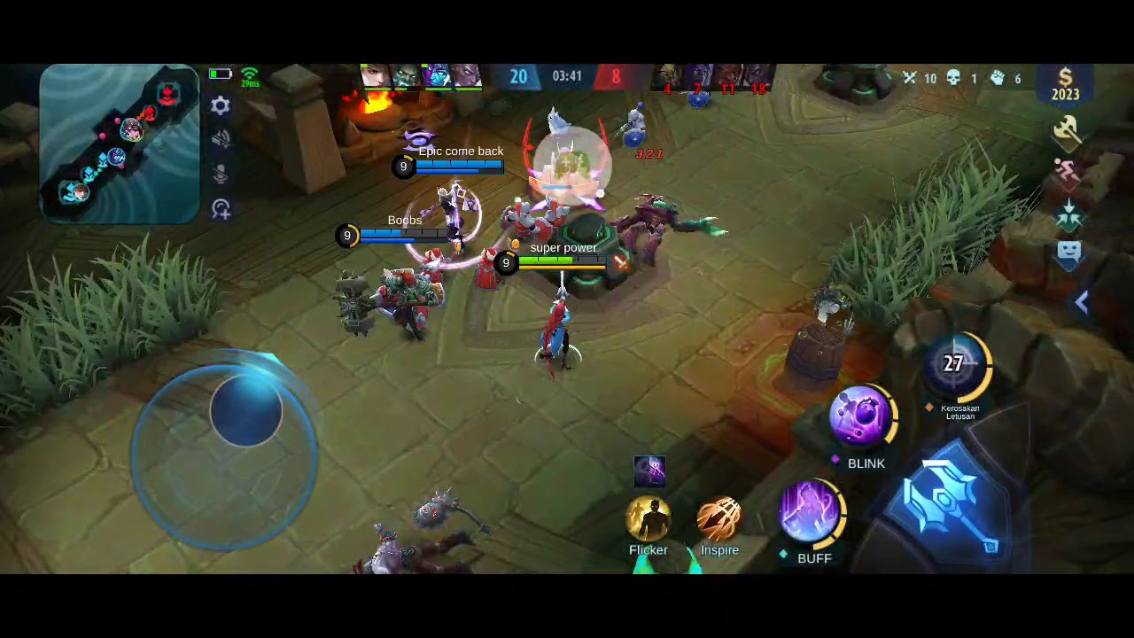 Main Mobile Legend Mod Brawl !!! - YouTube