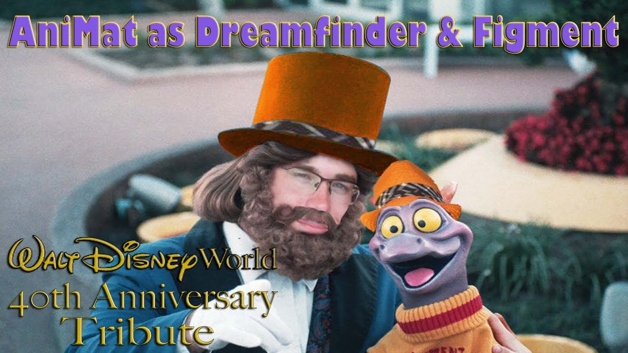 AniMat as Figment & Dreamfinder from Journey into Imagination - Walt ...