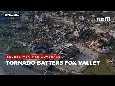 Fox Valley residents begin cleanup after tornado