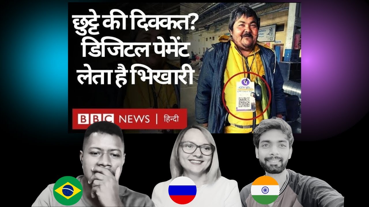 Foreigners React To Beggar Accepting UPI Payment - YouTube