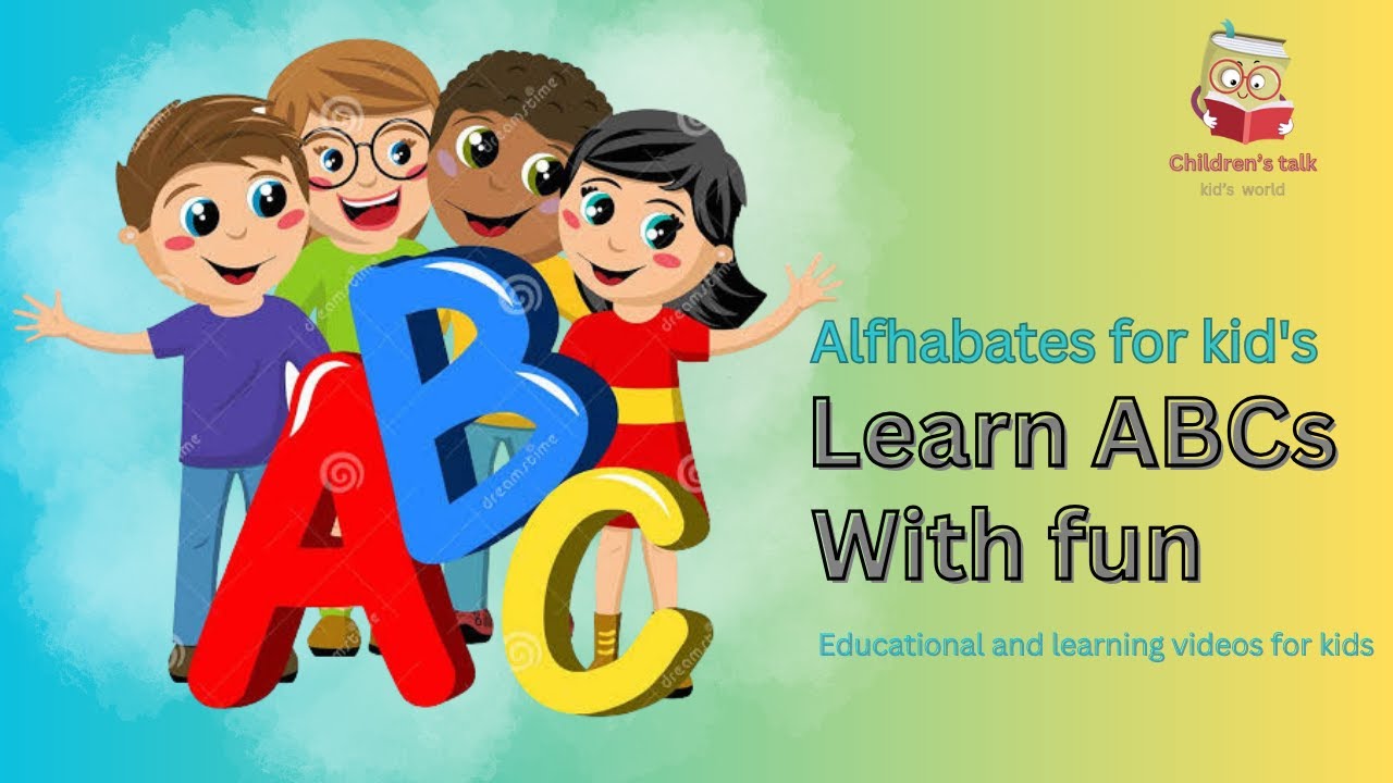 Learn ABCs letters and basic concepts of alphabetic words |alphabets ...