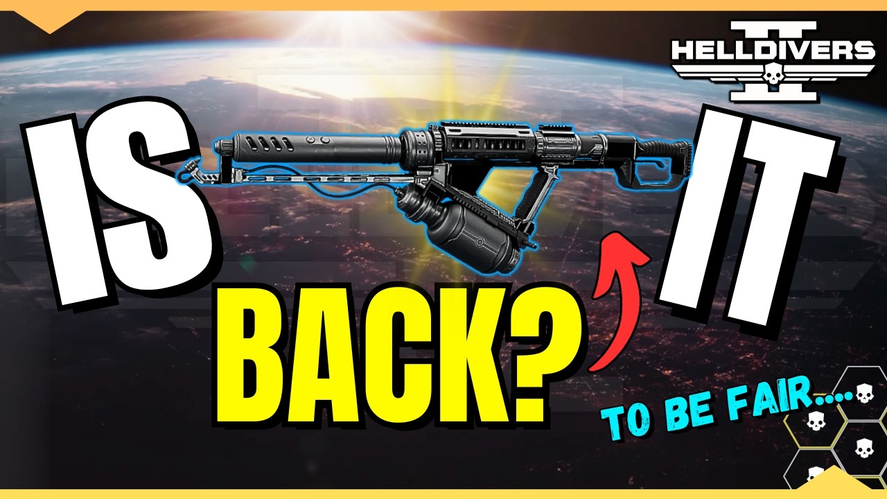 FLAM-40 Flamethrower, IS IT BACK?!... to be fair | Helldivers 2 - YouTube