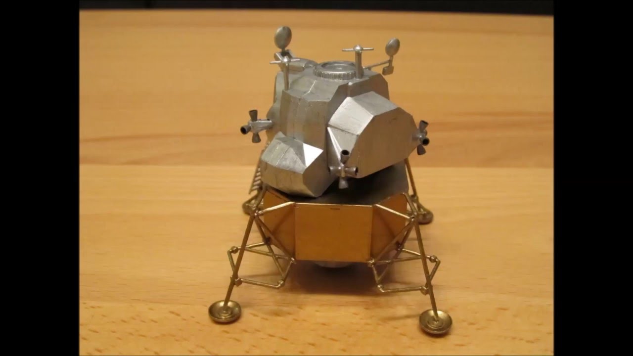 Revell Apollo Lunar Module "Eagle" 1/100 - YouTube