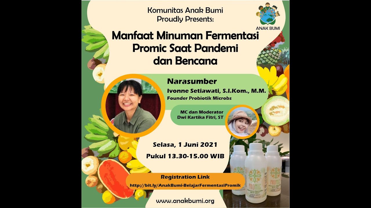 Manfaat & Cara Membuat Minuman Fermentasi Promic/ Probiotik/ Projus ...