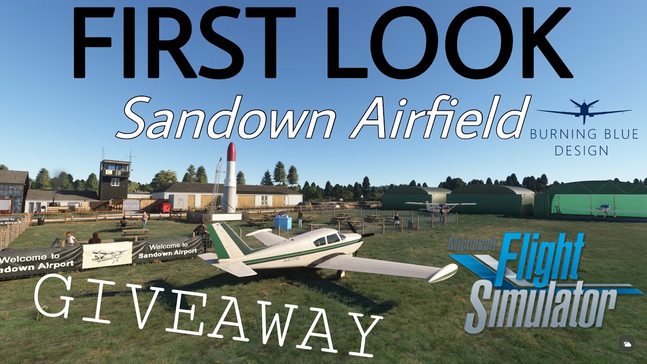 Burning Blue Design - Sandown Airport FIRST LOOK and GIVEAWAY - YouTube