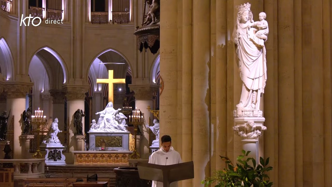 Messe du 11 janvier 2025 à Notre-Dame de Paris - YouTube