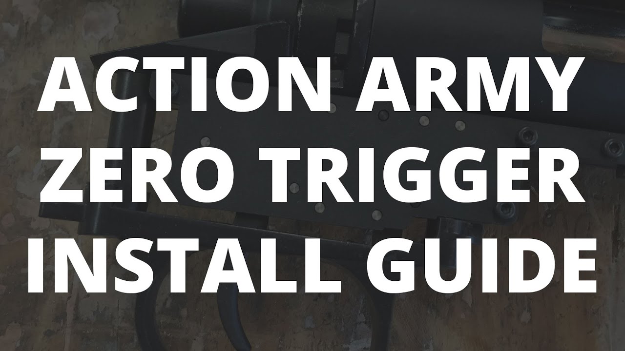 Action Army VSR-10 Zero Trigger Install + Warning! - YouTube