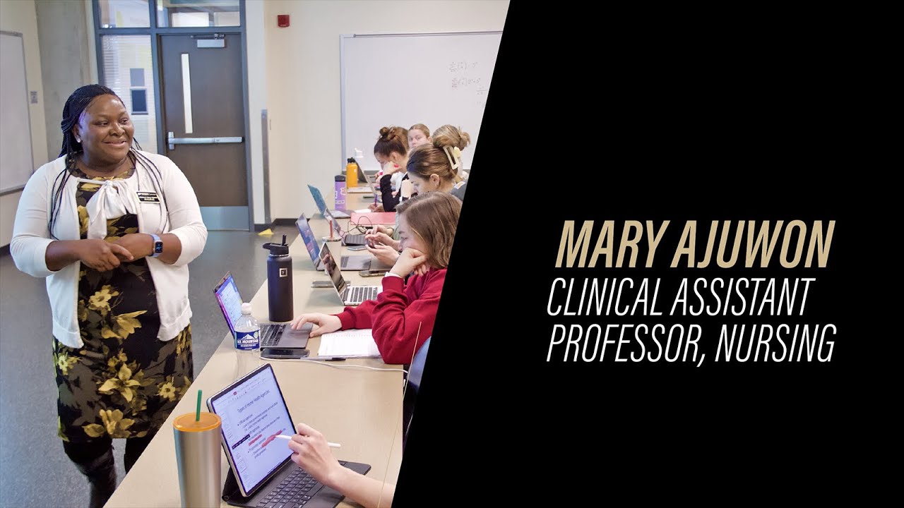 Mary Ajuwon Reflects on Why She Enjoys Teaching Nursing 415 - YouTube
