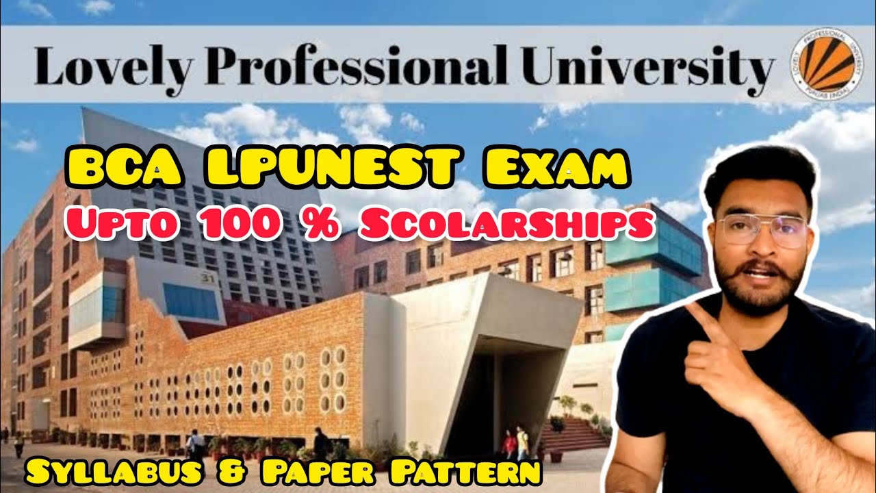 BCA LPUNEST Exam Syllabus & Paper Pattern Guide 2025 | LPUNEST Exam ...