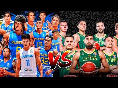 Gilas Pilipinas vs Lithuania Game 2 TUNE UP GAME HIGHLIGHTS - YouTube