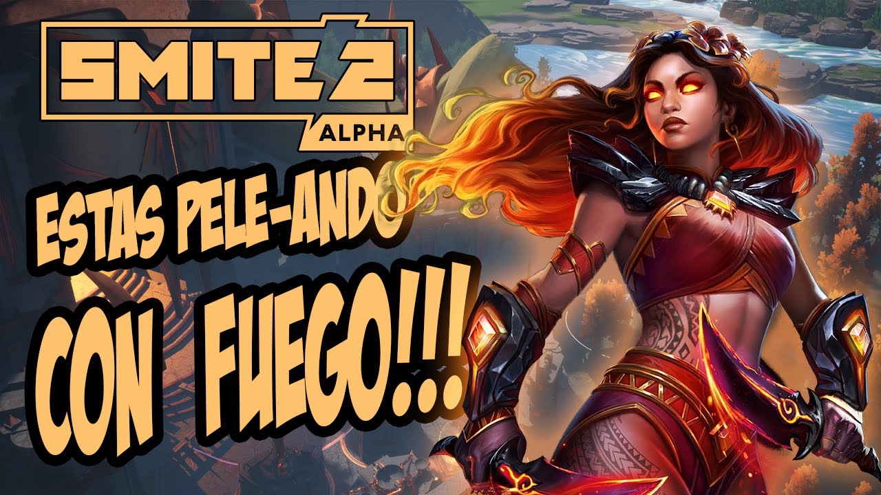 Smite 2 - Pele - Este dios no es lo mío pero te deja Pel-ado! - YouTube