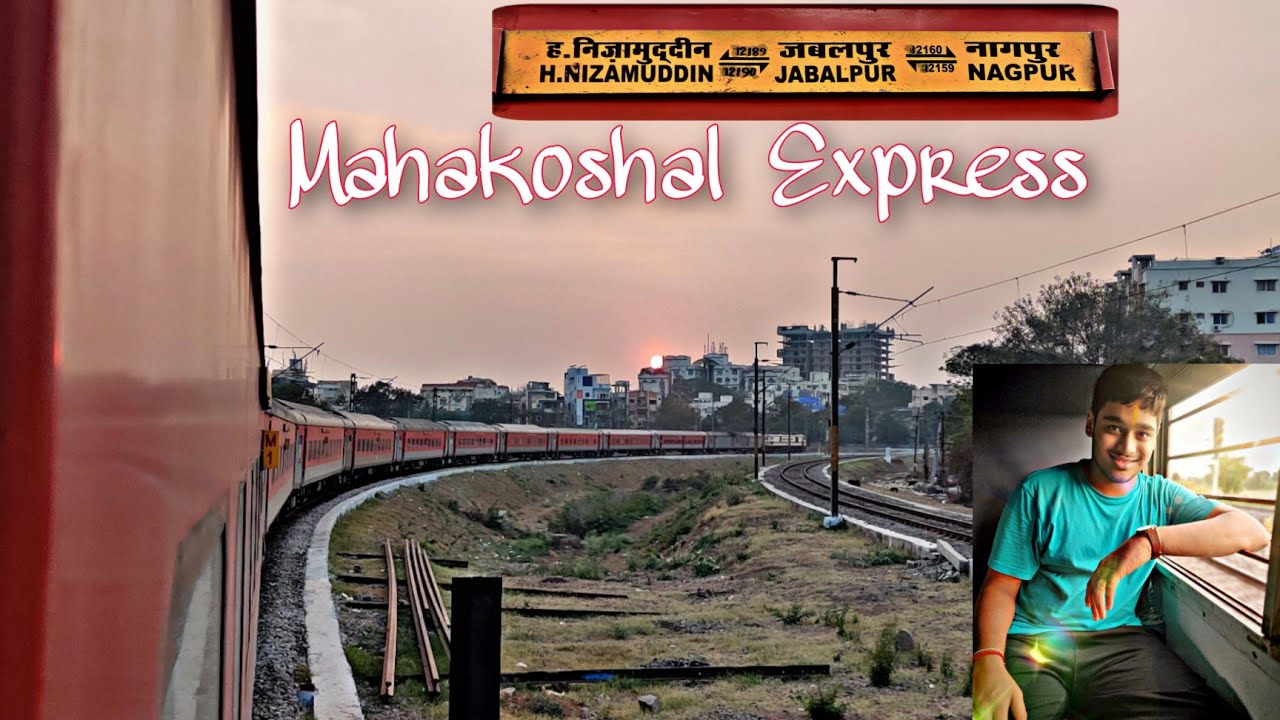 || Hazrat Nizamuddin To Gwalior || Mahakoshal Express ||@balajiadithya ...