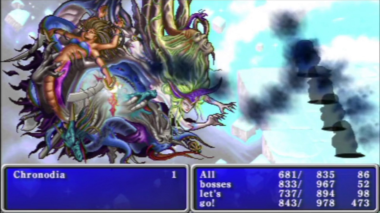 FF1 All Bosses Chronodia fight - YouTube