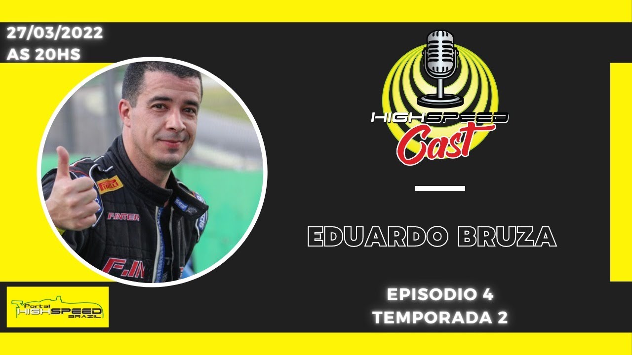 EDUARDO BRUZA | HIGH SPEED CAST | AO VIVO - YouTube