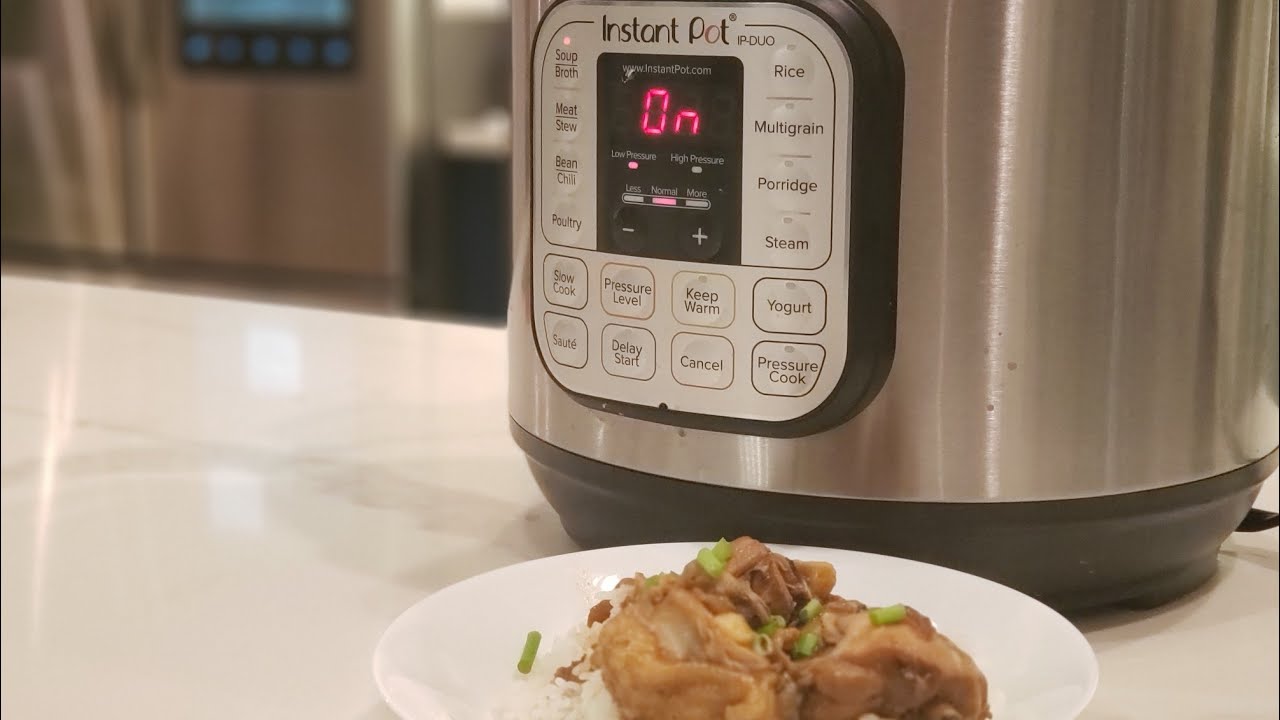 Instant Pot Chicken Adobo Pinoy Cooking - YouTube