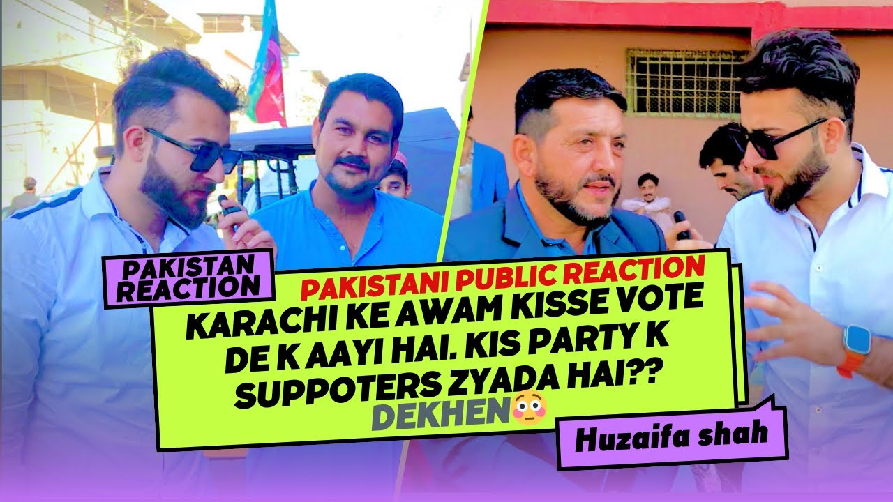 Karachi ke Awam Ne Vote Kis Kis Party Ko Deya Dekhen😳 | Hidden Talent ...