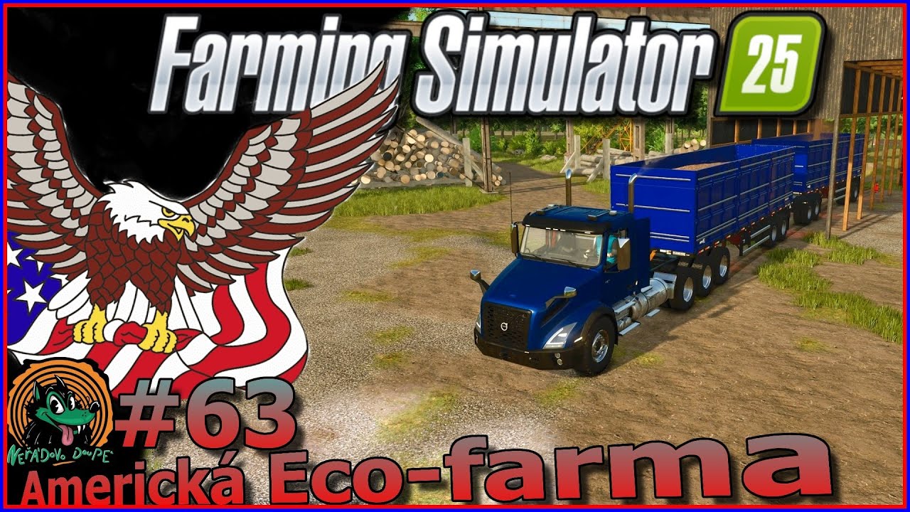 Americká Eco-Farma |🚛 Logistika Eco-Farmy! Ingoty a návrat výroby ...