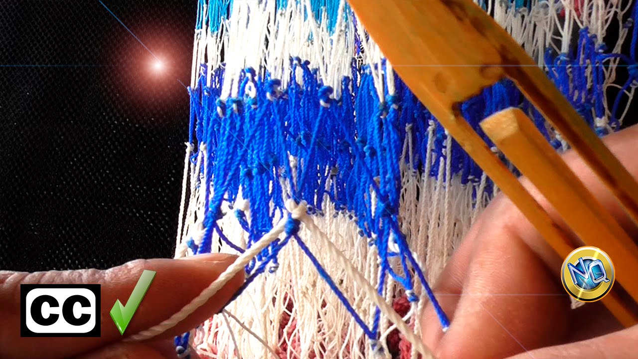 ☑️ Como hacer Red de Pesca ATARRAYA - YouTube