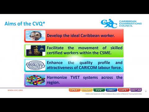 CVQ Certification Strategy 2020 - YouTube