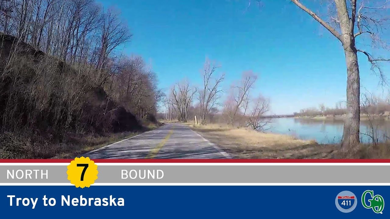 Kansas Highway K-7 - Troy to Nebraska | Drive America's Highways 🚙 ...