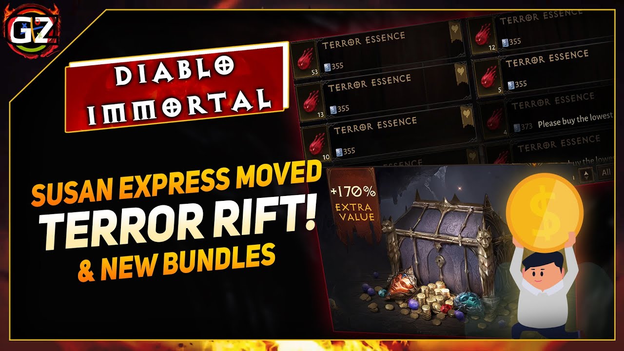 Susan Express Moved To TR & New Nice Bundles | Diablo Immortal - YouTube