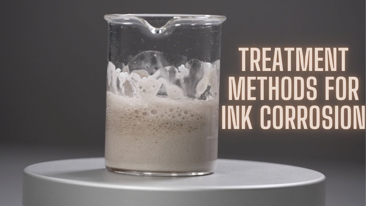 Treatment Methods for Ink Corrosion - YouTube