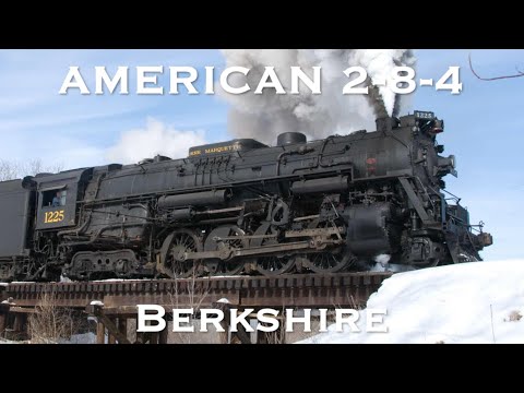 American 2-8-4 Berkshire - YouTube