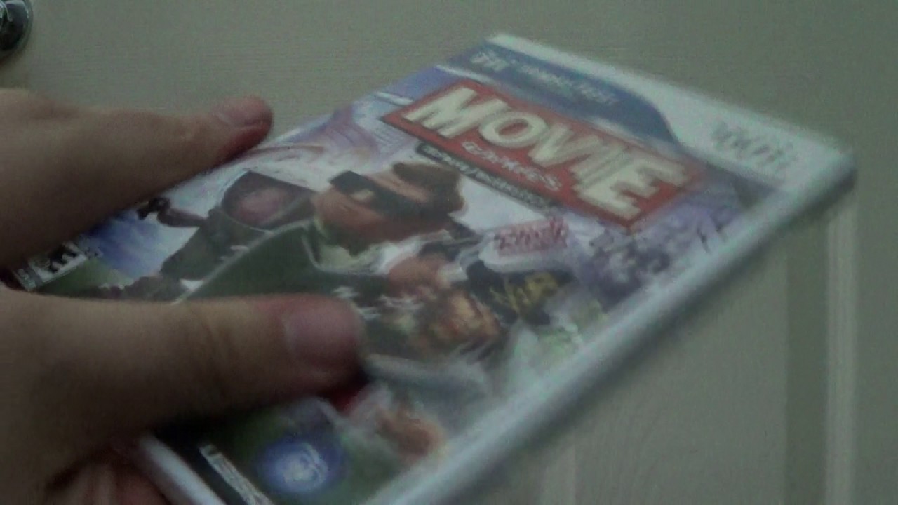 Movie Games Wii Game Unboxing - YouTube