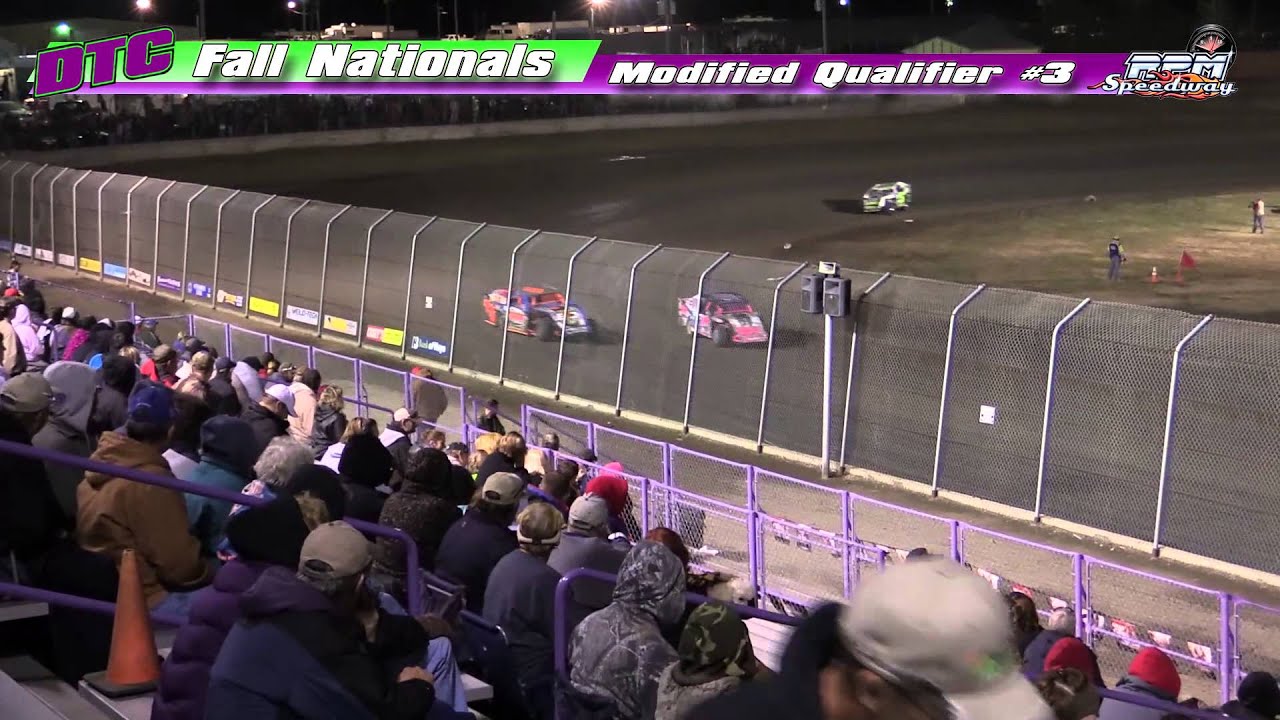 IMCA Sport Mod Qualifiers Fall Nationals RPM Speedway 10 12 13 - YouTube