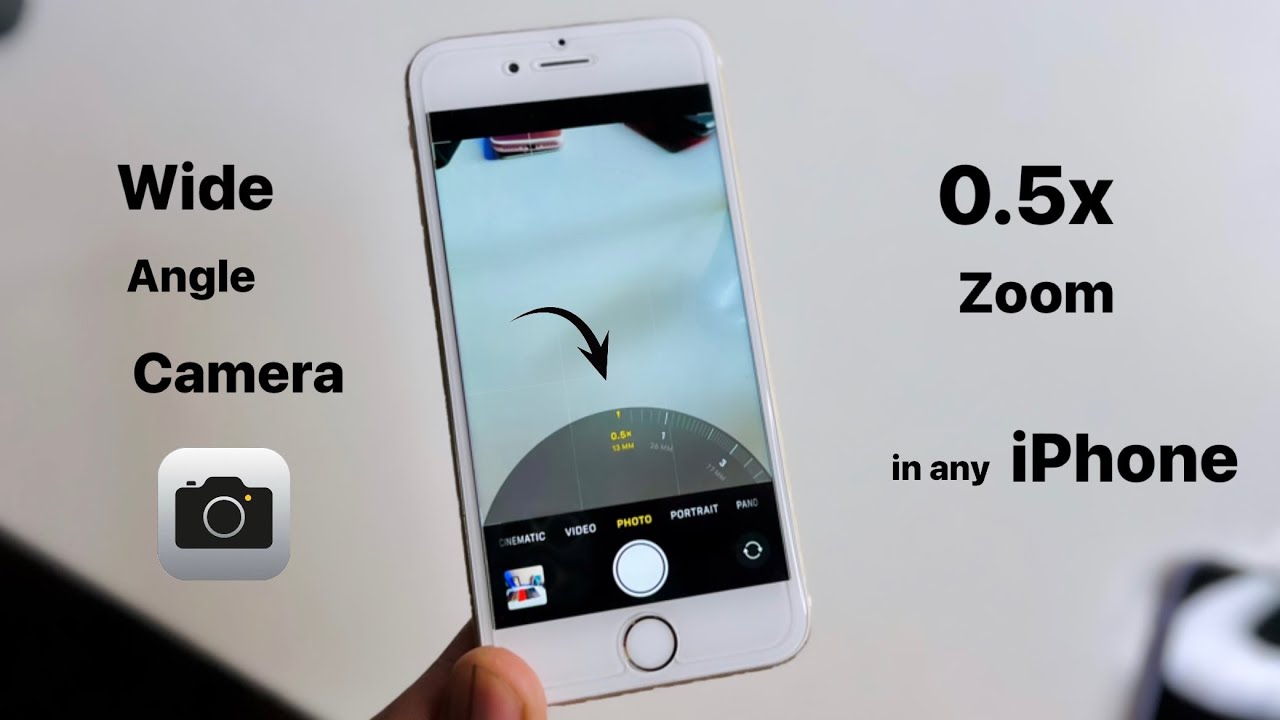 Get 0.5x zoom in any iPhone | How to get wide angle zoom in any iPhone ...