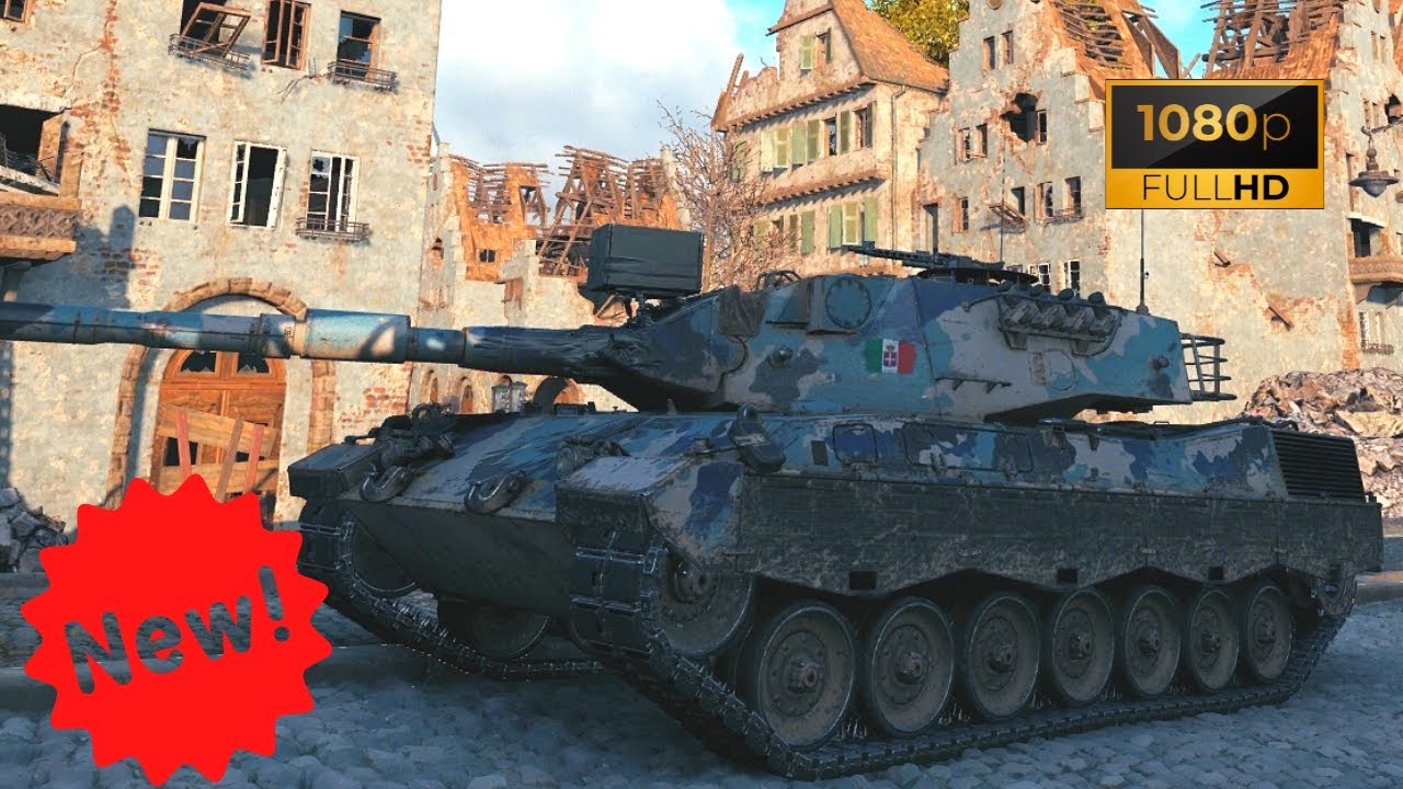 Lion - New Italian Tier X Medium Tank Gameplay - World of Tanks - YouTube