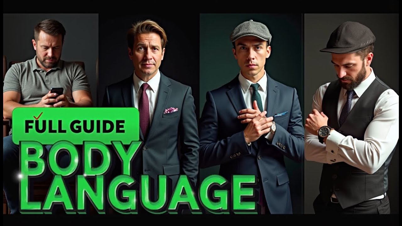 Full Body Language Guide for Men - Gain Extreme Confidence Now! - YouTube