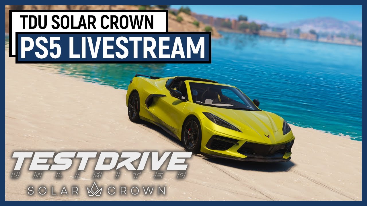Test Drive Unlimited Solar Crown PS5 LIVESTREAM - YouTube