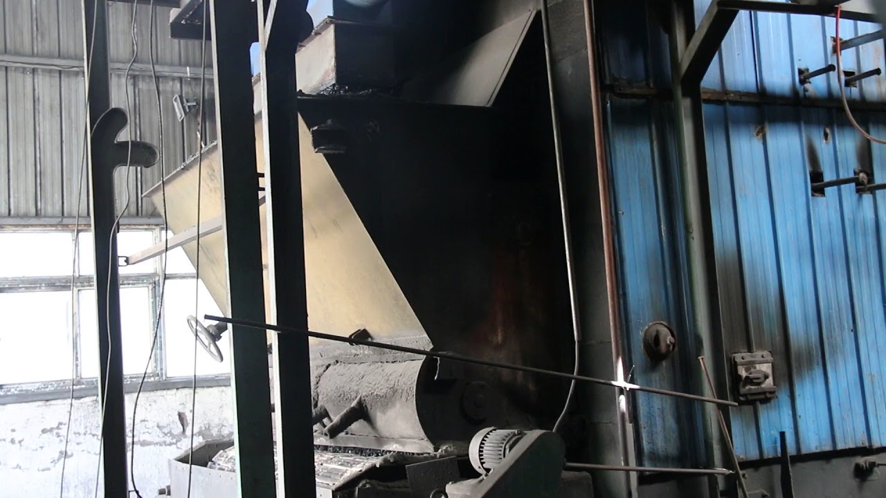 Zhongding 8t coal-fired steam boiler running site (7) - YouTube