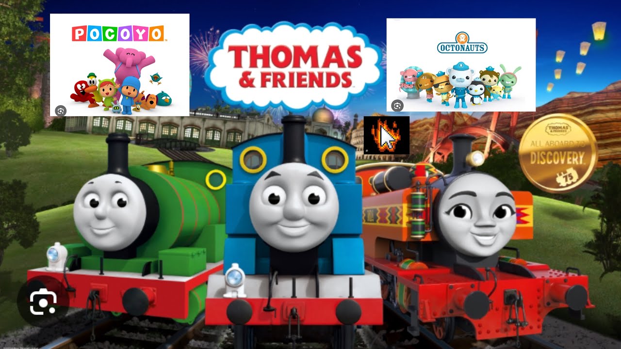 Pocoyo ,octonauts and Alan Becker team : Thomas and friends song we ...