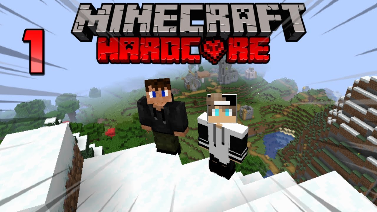 WE SURVIVED OUR FIRST NIGHT ON HARDCORE! BRO's SMP EP.1 [Minecraft ...