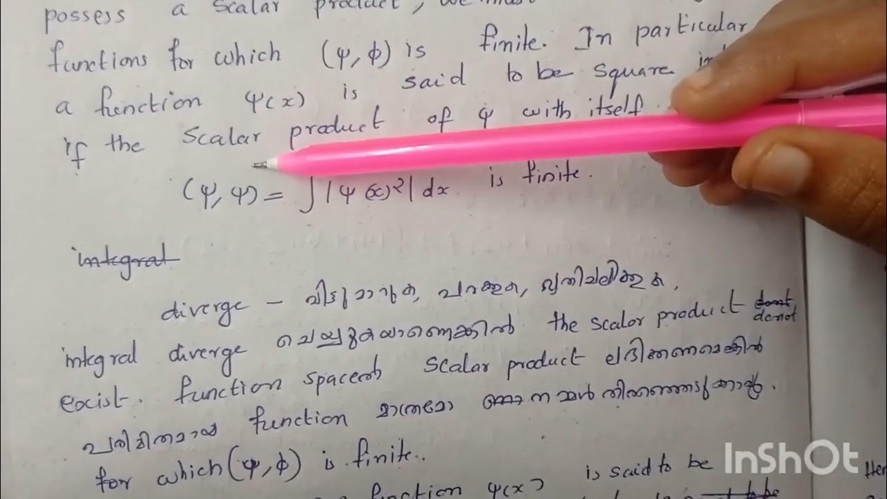 square integrable functions :wave function- part 2 - YouTube