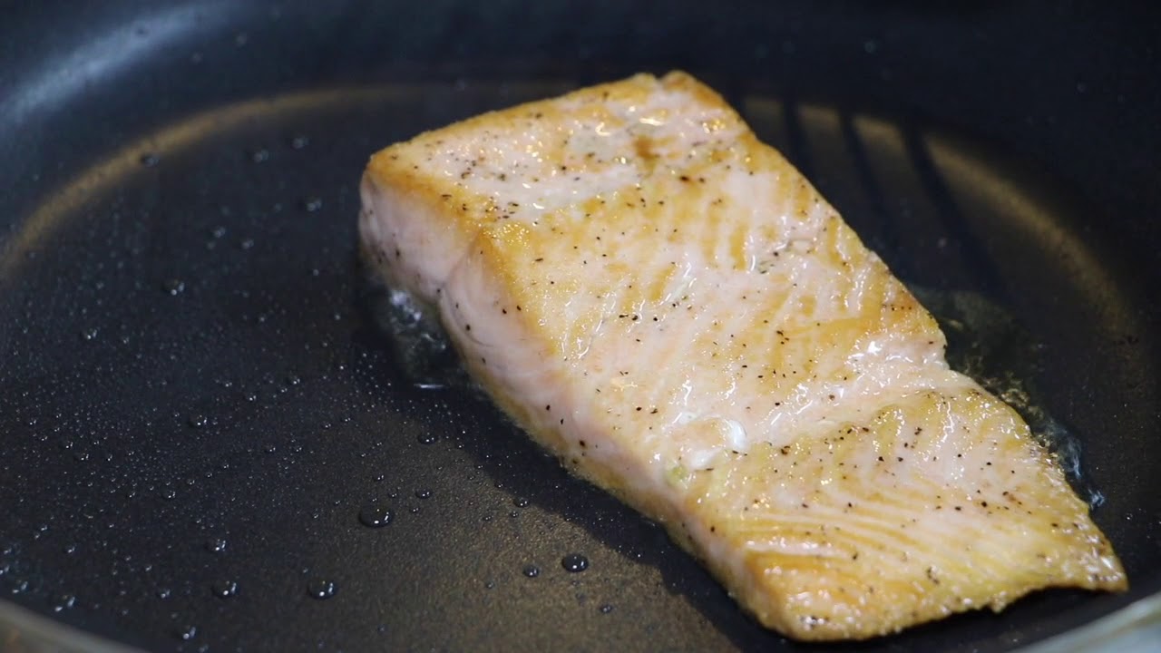 Filete de Salmon con guisado de lentejas - YouTube