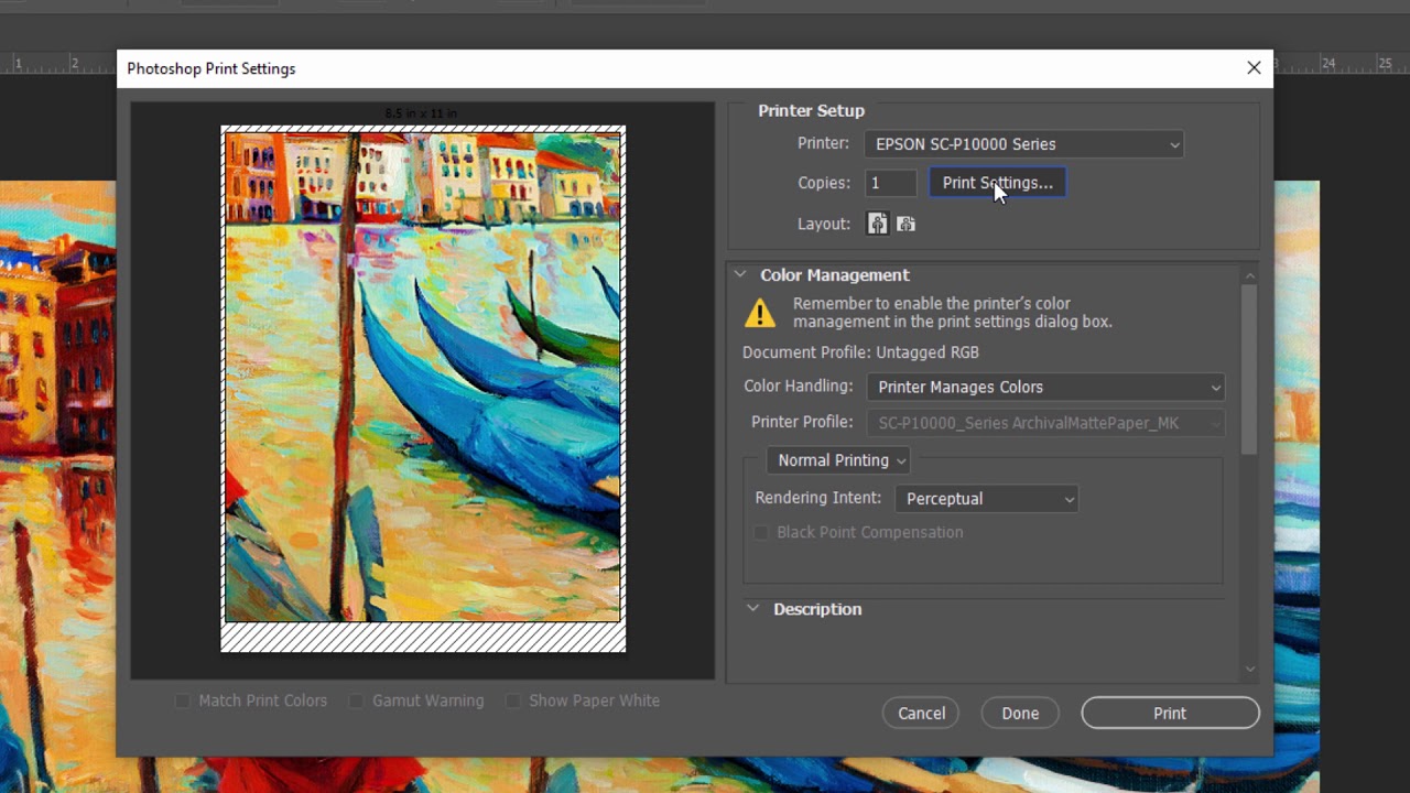 UPDATED FOR 2020 Borderless Printing From Photoshop To An Epson