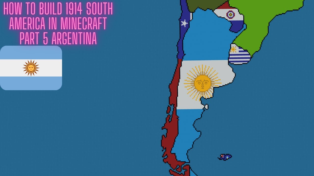 How To Build 1914 South America In Minecraft Part 5 Argentina - YouTube