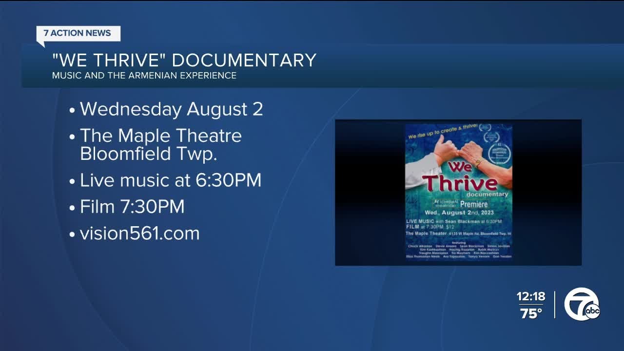 'We Thrive' documentary at the Maple Theatre - YouTube