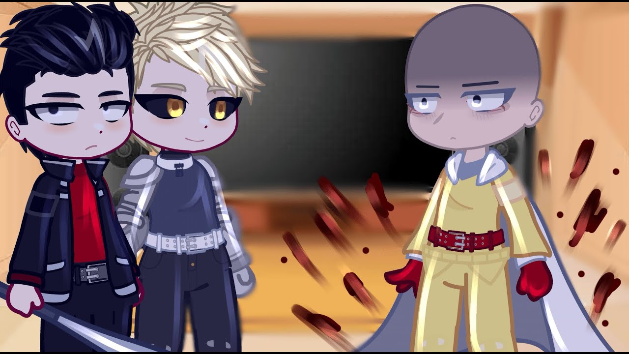 S-Class Heroes React To Saitama || OPM || Gacha React - YouTube