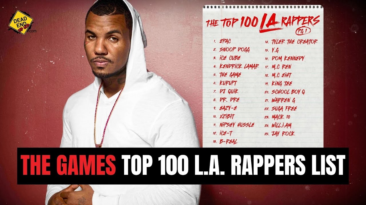 Reacting to The Game’s Top 100 LA Rappers of All Time List - YouTube