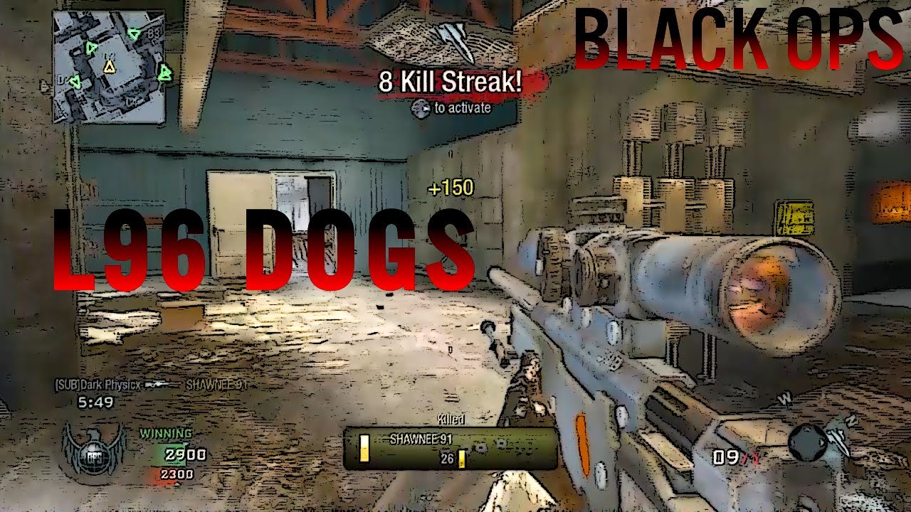 Black Ops - Where The Noobs Roam! (BO1 L96 Gameplay) - YouTube