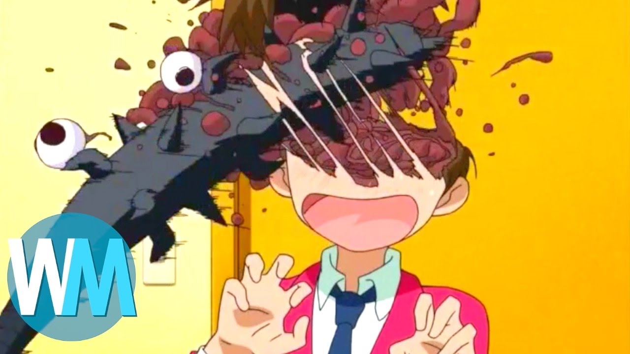 Top 10 des morts HILARANTES dans les ANIMÉS ! - YouTube