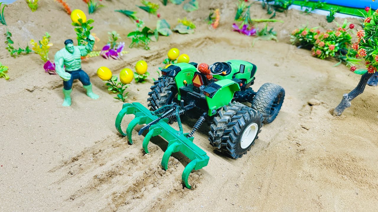 Diy Mini tractor Making Agriculture Modern cultivator for Lemon Farming ...
