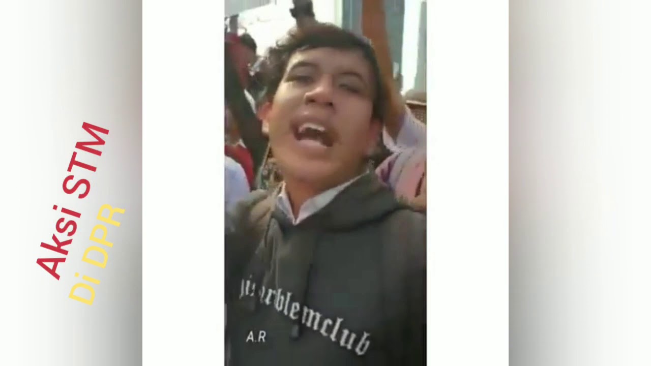 Ternyata Tujuan Pelajar STM Aksi Di DPR ?? - YouTube